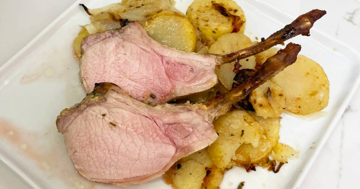 Frenched Bone-In Pork Loin Roast with Garlic and Rosemary – Grass Roots ...