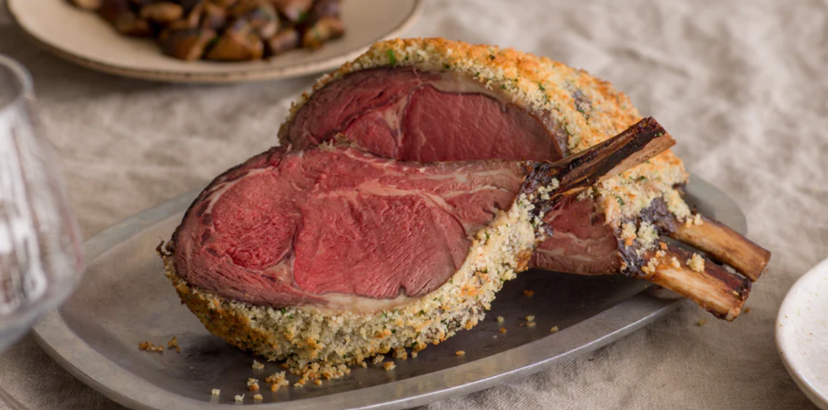Bone-In Rib Loin Roast – Grass Roots Farmers' Cooperative