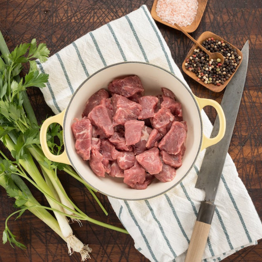 Grass Fed Beef Stew Meat Grass Roots Farmers Cooperative